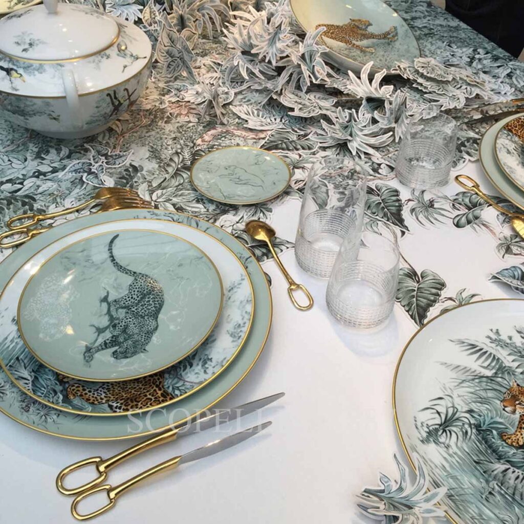 Luxury Hermes Cake Server Grand Attelage Gold-Plated