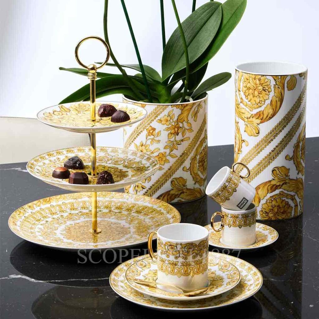 Luxury Versace Coffee Cup and Saucer Medusa Rhapsody - Gift