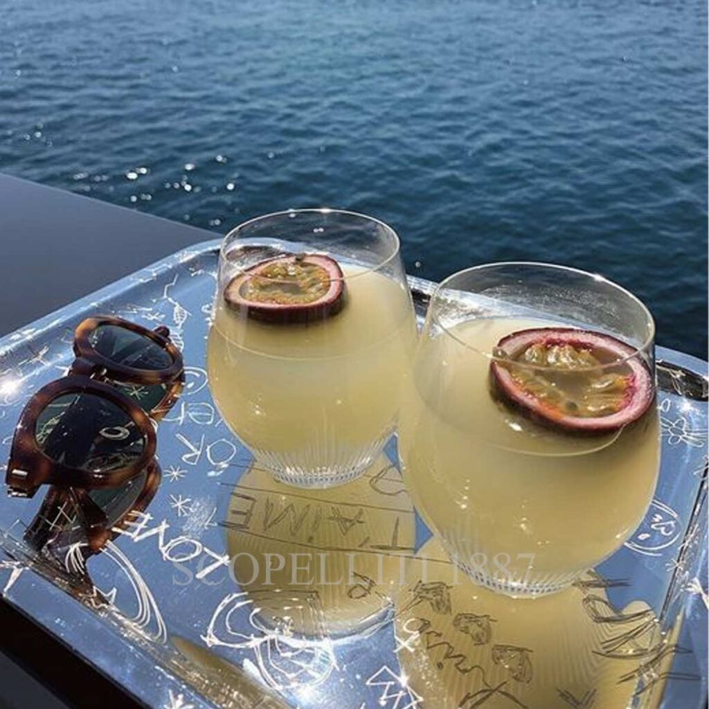 Christofle Graffiti Silver Plated Rectangular Tray 26 x 20 cm - Luxury gift