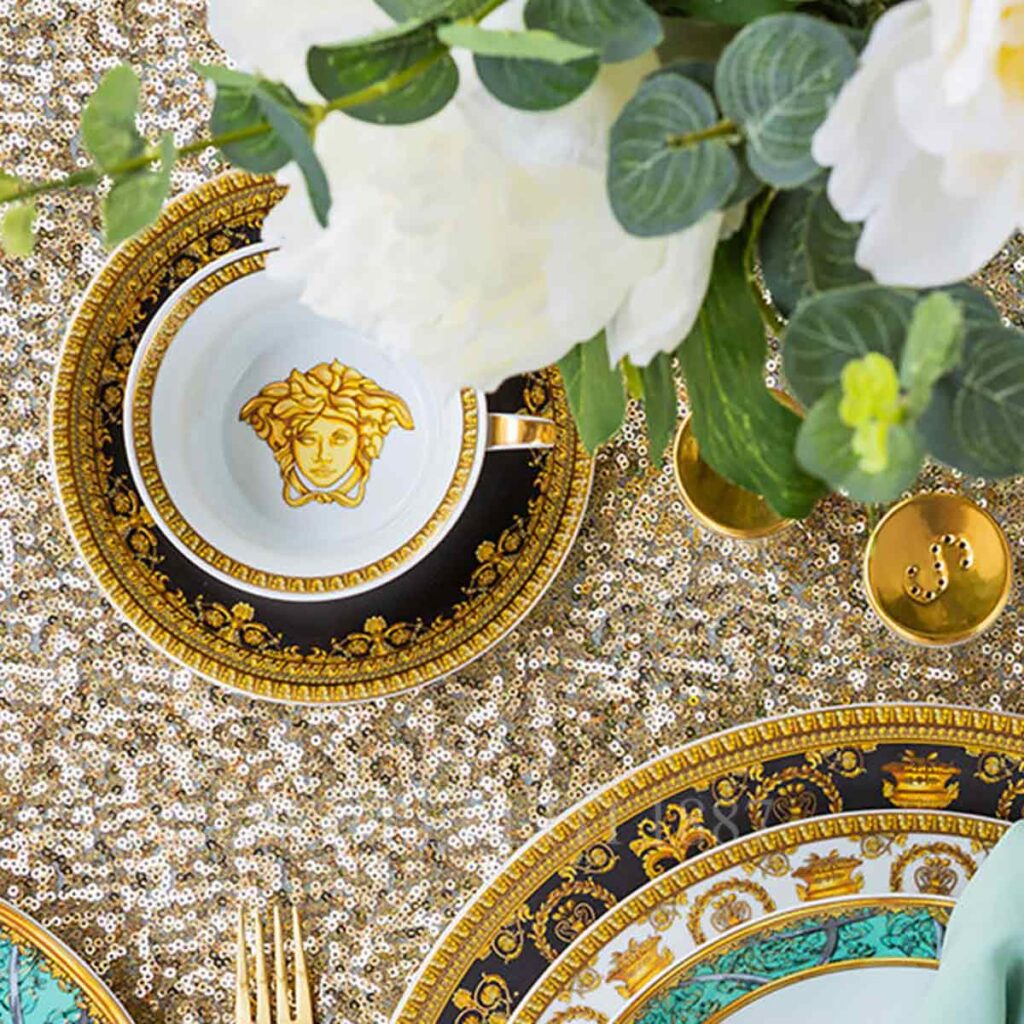 Versace Cups and Saucers | Browse now all the Luxury Versace Cups