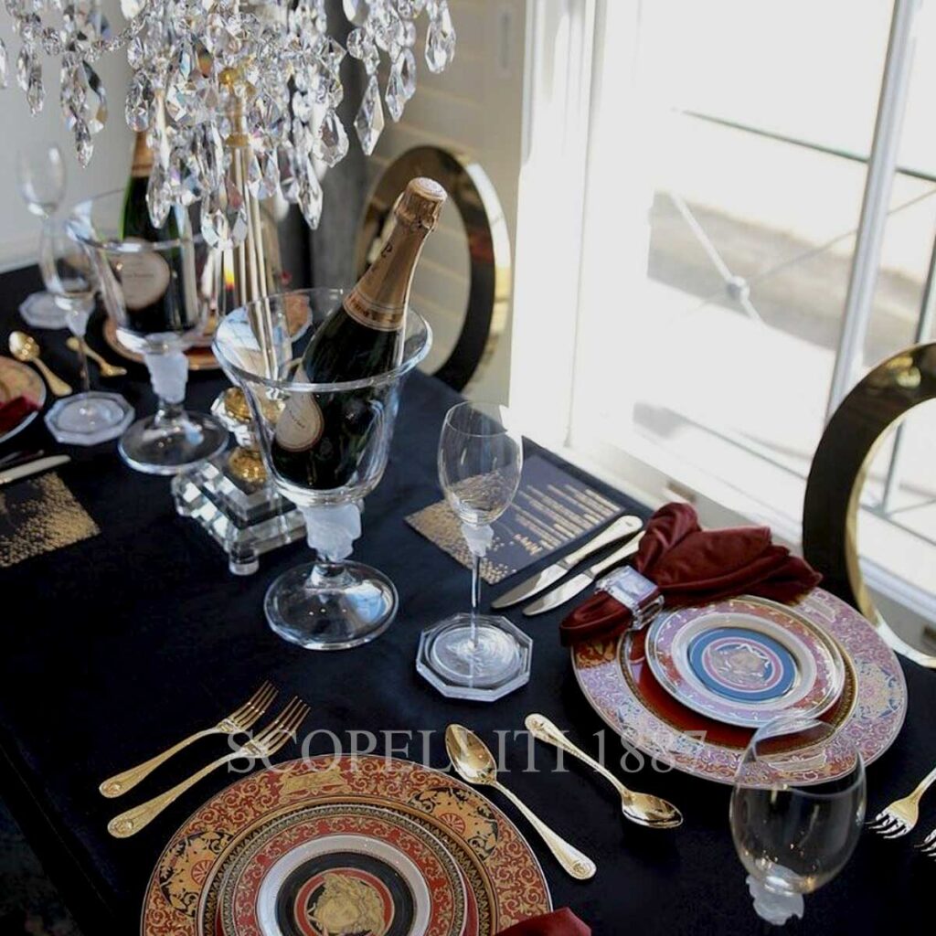 Luxury Versace Medusa 5 Piece Place Setting - Tableware