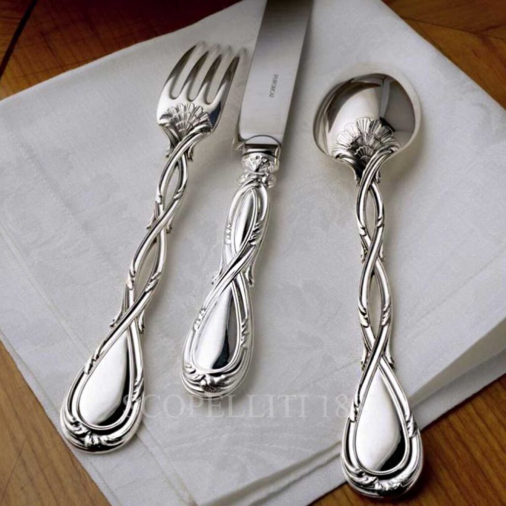 Puiforcat Royal Flatware Sterling Silver - SCOPELLITI 1887