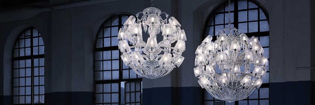 Baccarat Lighting on SCOPELLITI 1887 | Baccarat Crystal