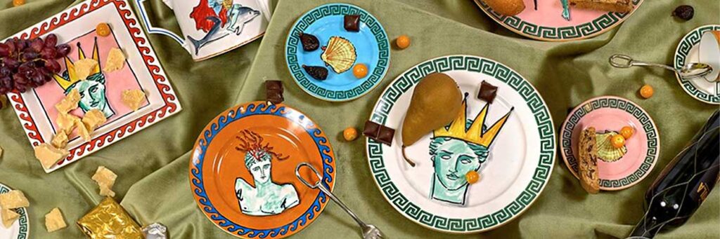 Ginori 1735 Neptune's Voyage Tableware - SCOPELLITI 1887