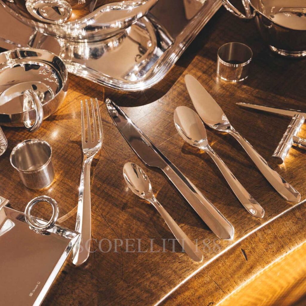 Christofle 36 pcs Flatware Set Infini Silver Plated