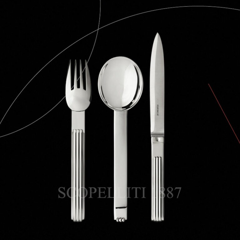 Puiforcat Initiales Dessert Plate Triangle | Puiforcat Tableware