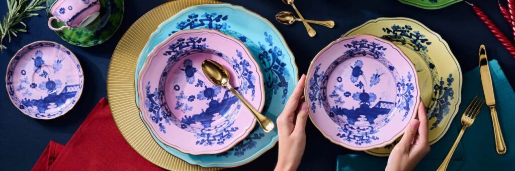 Oriente Italiano Place Setting by Ginori 1735 - SCOPELLITI 1887