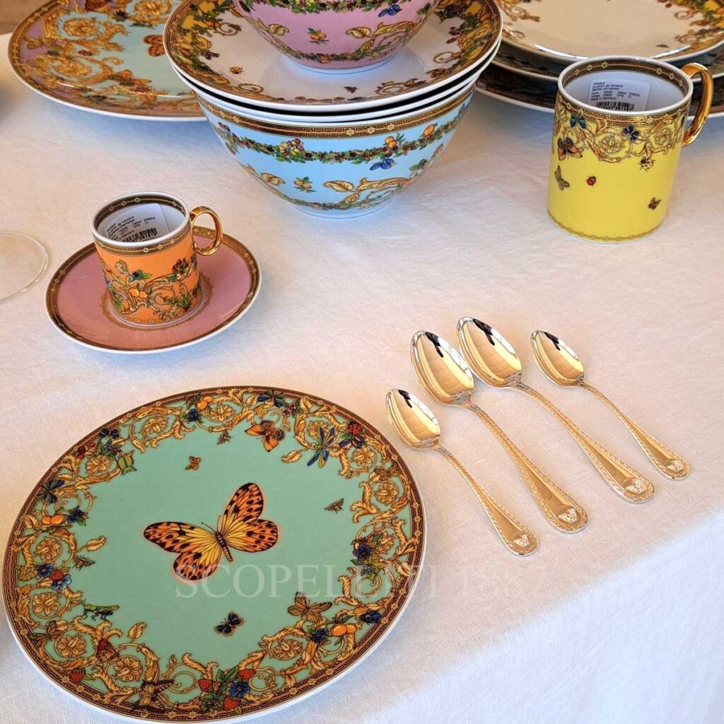 Stunning Versace Butterfly Garden Bowl Lid | Tableware