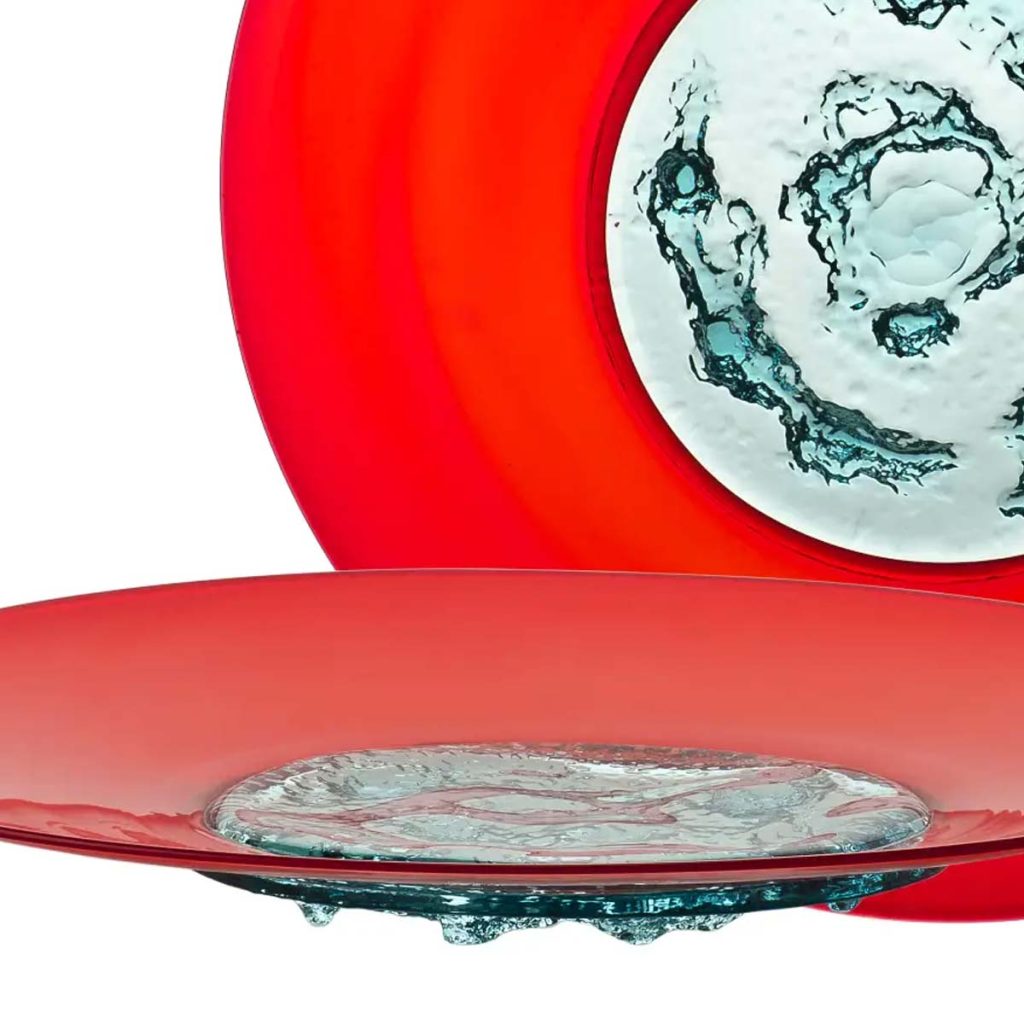 Venini Plate Tapio Wirkkala Numbered Edition - SCOPELLITI 1887
