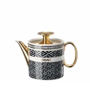 Versace Teapot La Greca Signature Black | Versace Gift