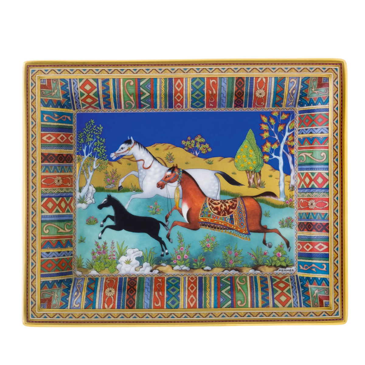 Hermes Horse Plates - SCOPELLITI 1887