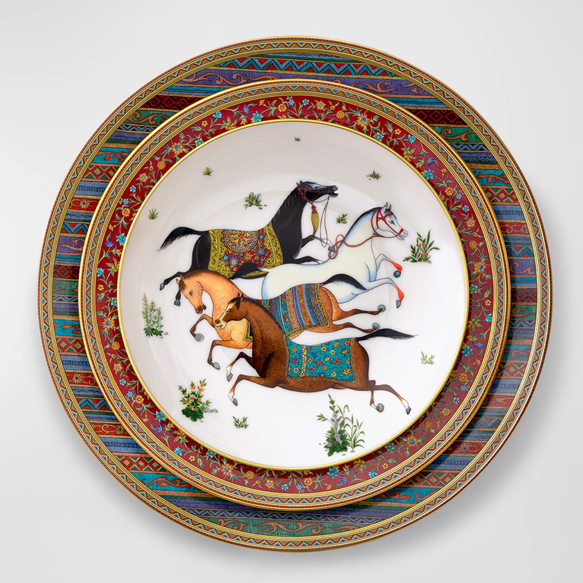 Hermes Horse Plates - SCOPELLITI 1887