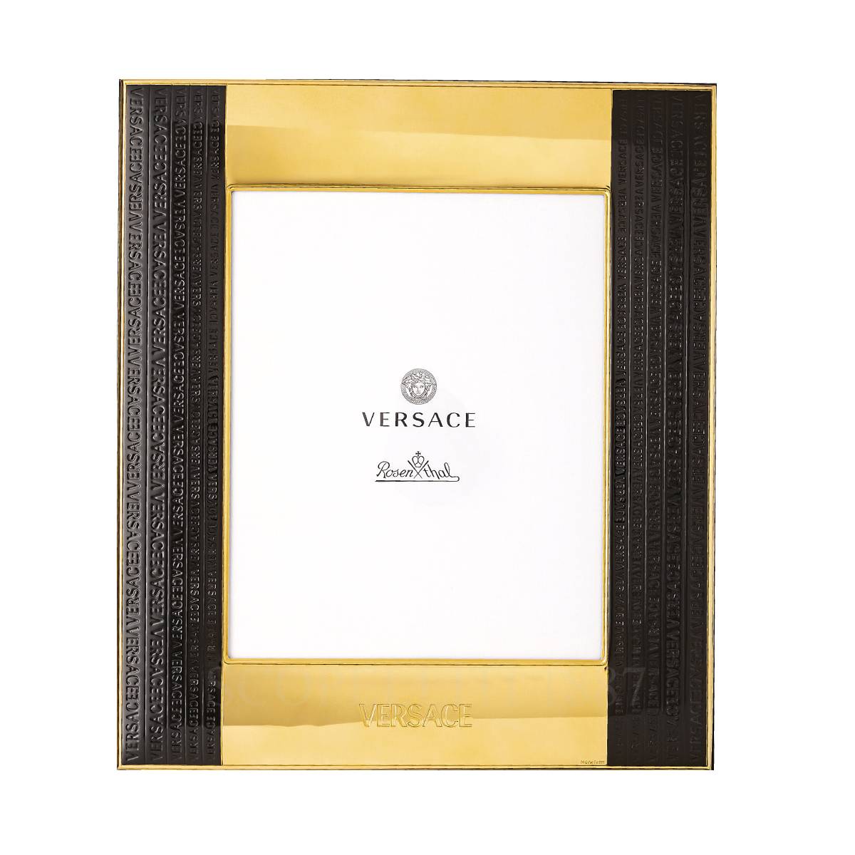 Luxury Versace Picture Frame Black Gold with Lettering