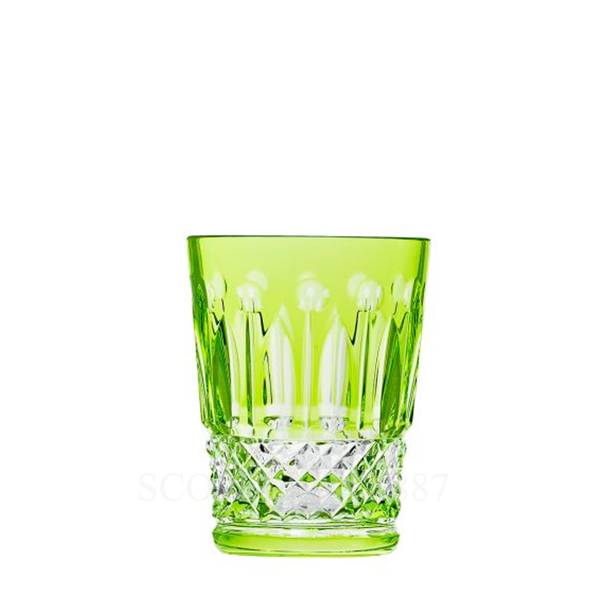 Saint Louis Tommy Chartreuse-Green Shot Tumbler