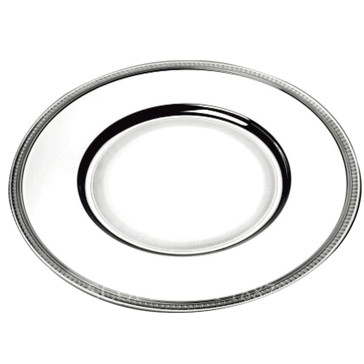 Christofle Malmaison Silver Plated Charger Plate - SCOPELLITI 1887
