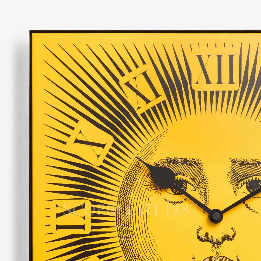 Fornasetti Wall Clock Sole - Luxury Gift for Home