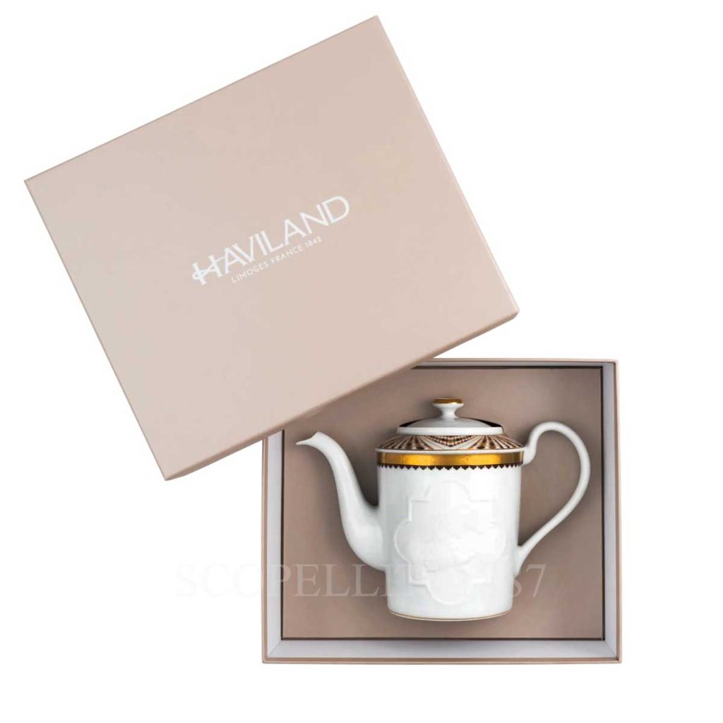 Haviland Cavalier Royal Teapot - SCOPELLITI 1887