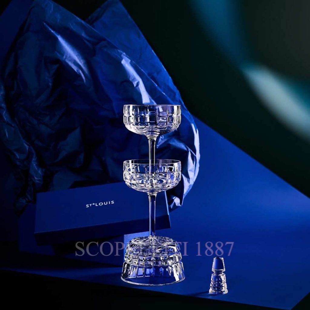 Saint Louis Manhattan Cocktail Glass - SCOPELLITI 1887